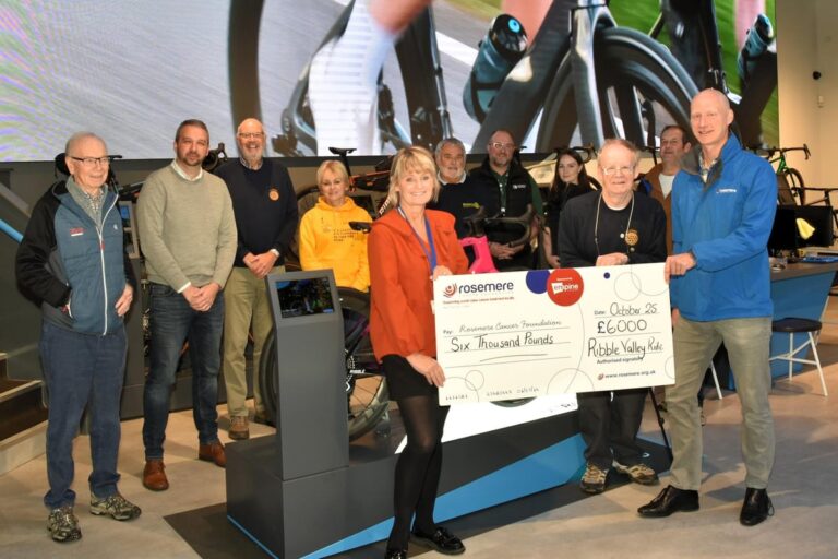 Cyclists Raise £6,000 for Rosemere Cancer Foundation in Ribble Valley ...