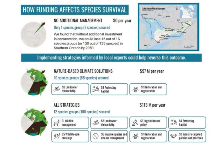 Urgent Action Needed as 130 Southern Ontario Species Face Extinction ...