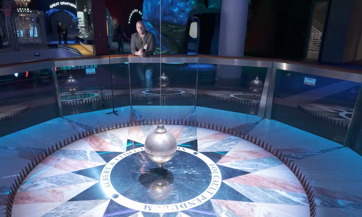 Houston Museum's Foucault Pendulum Stops for First Time in 50 Years ...